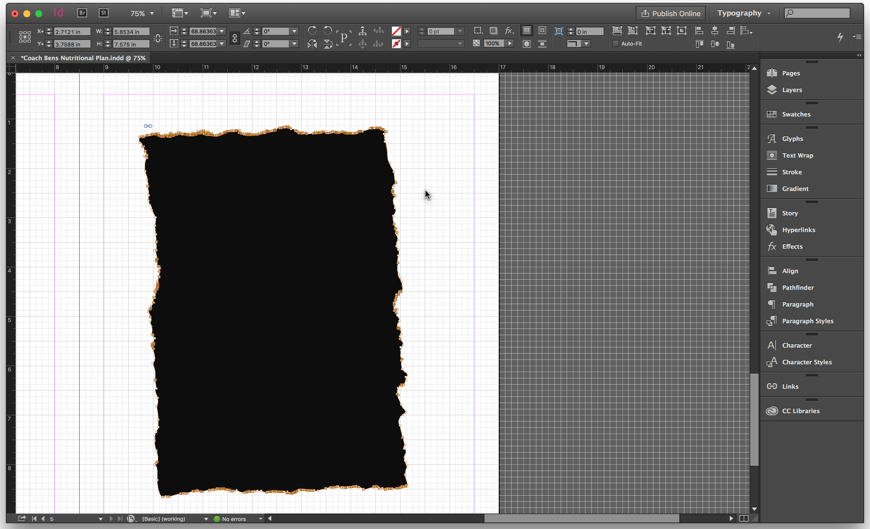 Creating a “Torn Paper” Frame Effect in InDesign | EdHart.me